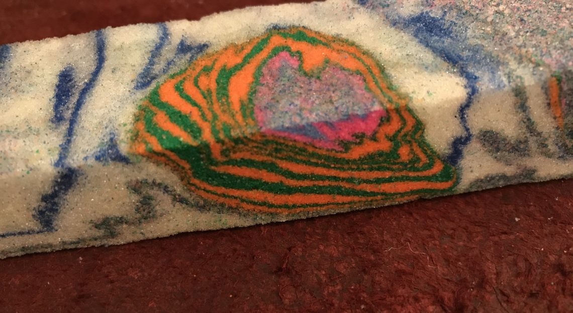 Interesting sedimentary basin structures in fold-thrust belt outcrop ...