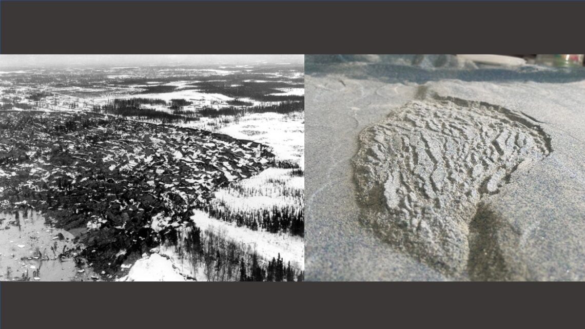 Making lateral spread landslide models with glass microbeads…and lots ...